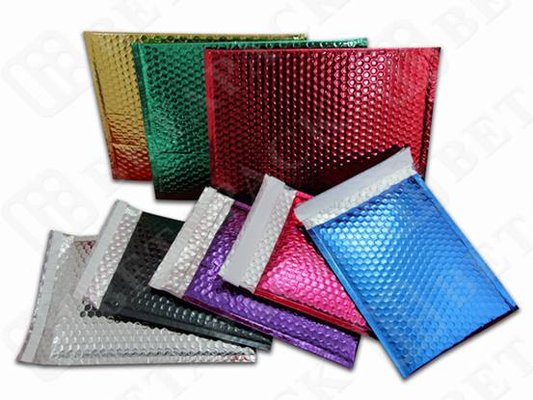 Metallic Bubble Mailer AS CD1 6*6.5" Golden Metallic Bubble Envelopes