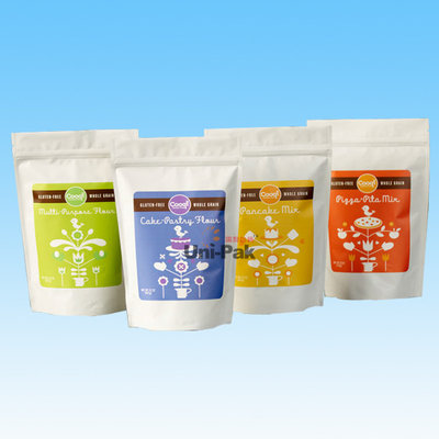 Printed Standing Up Kraft Paper Tea Packaging Bags/ Coffee Packing Bags