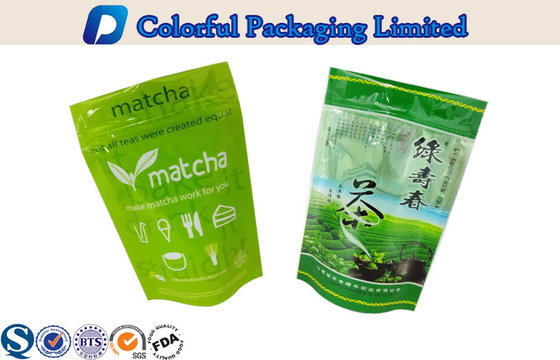 OEM printing Aluminum stand up foil pouches With Moistureproof