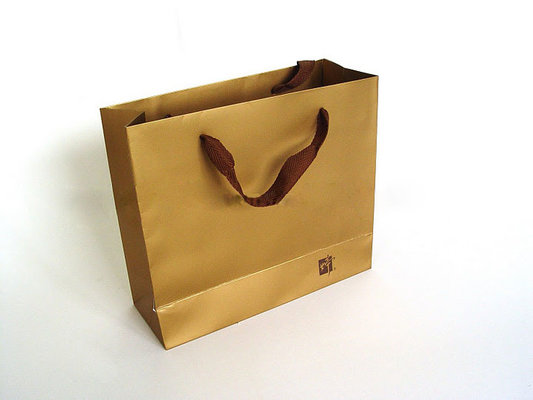 Brown Kraft Grocery Shopping Paper Carrier Bags with Handle