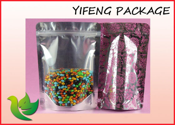 Gravure printing Aluminum Foil Bags stand up For Snack food Packaging