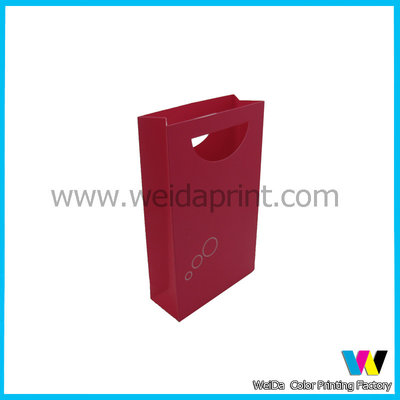 Fashion Die Cut Printed Paper Shopping Bags For Gift And With Logo Printed