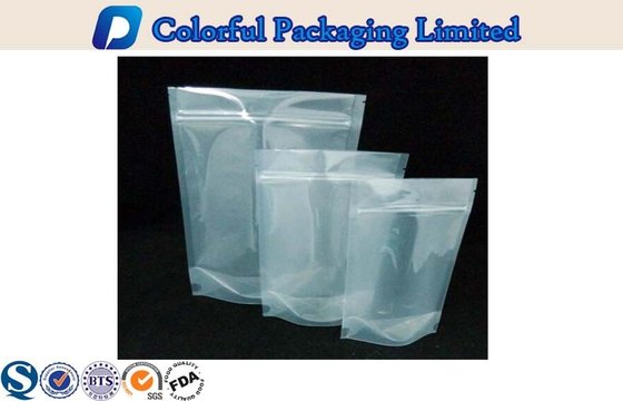 Customized Plastic Stand Up Pouches /  Zipper Top With Food Grade
