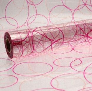 Fresh Flower Wrapping Plastic Gift Wrap Film BOPP Rolls for Birthday / Wedding Gifts