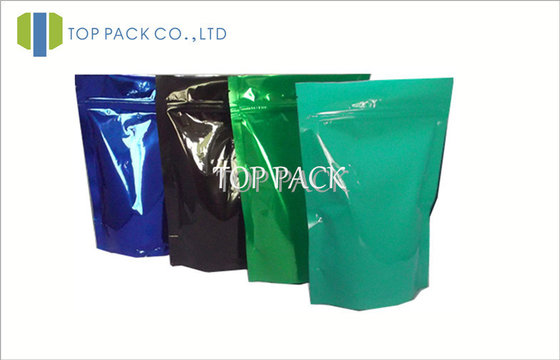 500ml Foil Liquid Tea Packaging Bags Colorful Gravure Printing Standing Pouch