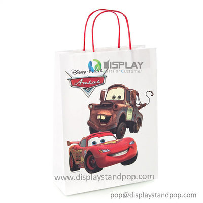 JC Kraft Paper Shopping Bags with Twisted Handles