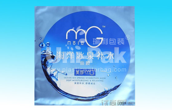 Irregular Aluminum Foil Bags Light Weight For Cosmetics , PET / AL Bags