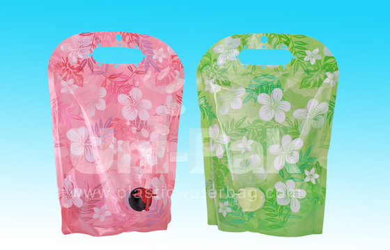 High Quality Food Grade Stand Up Plastic Water Bag For Wine
