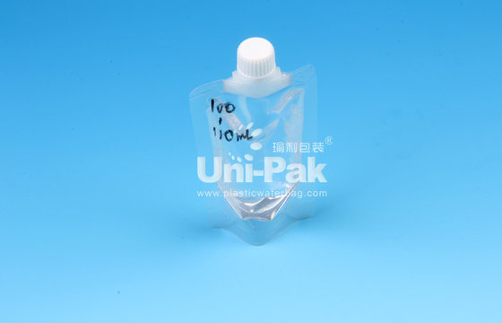 Attachable Plastic Water Bag For Child , outdoor Spout Pouch SGS approved