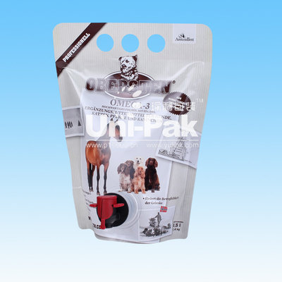 Reusable Colorful Printing Plastic Water Bag For Liquid With Butterfly