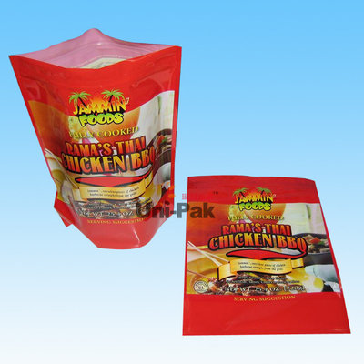 Eco-Friendly BPA Free  Pet Food reusable Zip Lock Packaging Bags