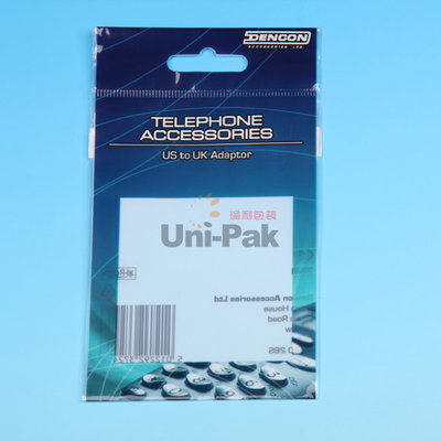 Resealable Self Adhesive Opp Plastic Bags With Header For Electronic