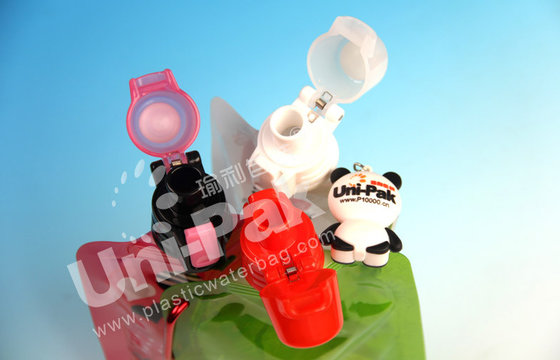 Food Grade 500ml Collapsible Water Bags ,Doypack Pouch With Spout