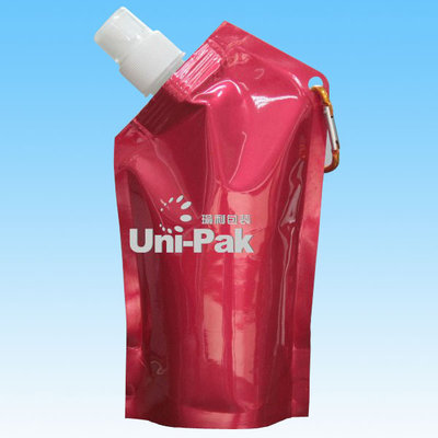 Gravure Printing Stand Up Aluminum Foil Bags For Drinking Water