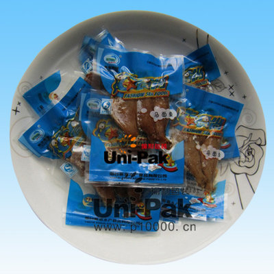 Heat sealed Vacuum Packing Bag For snack Aluminum Packaging Bags Flat bag