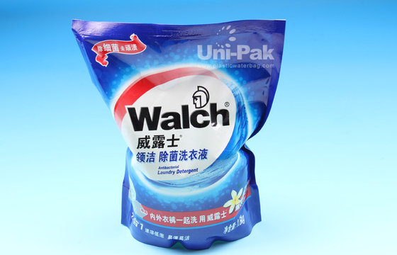 Custom Plastic  Aluminum Foil Bags Forstand Up Washing Powder Bag