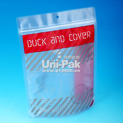 Custom Garment Packaging Bags With Ziplock T-Shirt Under Wear Packaging Bag