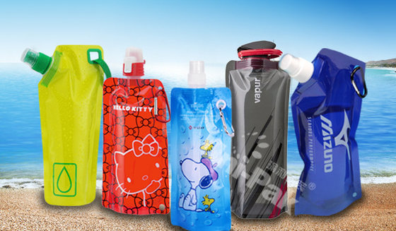 Stand Up Aluminum Foil Bags Gravure Printing For Sport Drinking Water