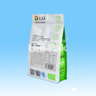 Recyclable Colorful Snack Food Packaging Bags , Gusset Cookies Stand Up Pouch