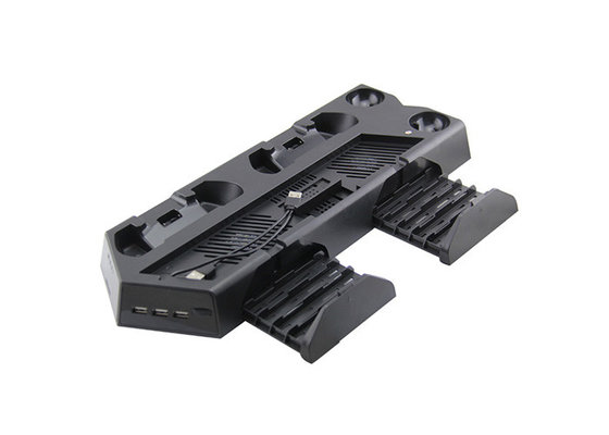 Durable Video Game Console Accessories Universal Game Disk Storage Tower With Console Cooling