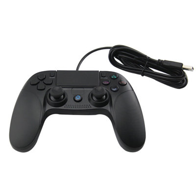 Dual Vibration Wired Ps4 Controller , Usb Joystick Controller Plastic Material