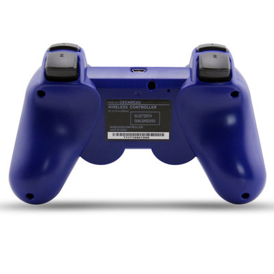 Dark Blue Bluetooth Playstation 3 Controller 2.4GHz WirelessDual Vibration Gamepad