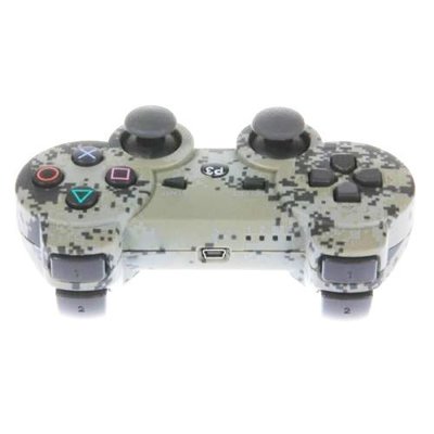 LED Indicator Bluetooth Wireless Ps3 Controller , Playstation 3 Joystick 3D Acceleration Sensor