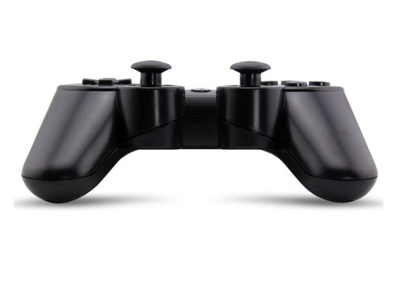 Wireless Bluetooth Playstation 3 Controller Black ABS Material Double Motor Vibration