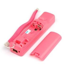 Pink Color Wii U Motion Plus Controller , Nunchuck Controller For Nintendo Wii
