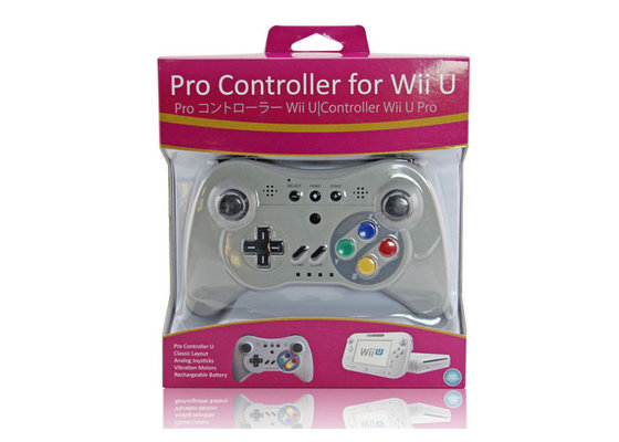 USB Charge Cable Wii U Pro Controller , Wii U Gamepad Controller High Precision