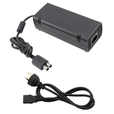 LED Indicator Light Xbox 360 Power Supply Adapter , Xbox 360 Slim Power Cord