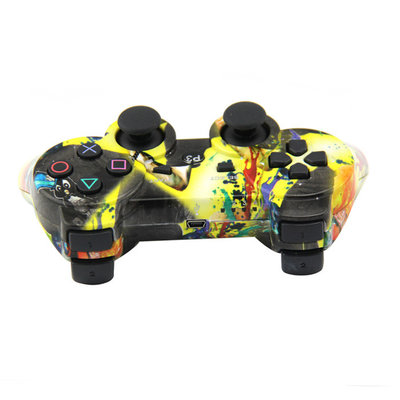 ABS Material Bluetooth Game Controller , Ps3 Controller Joystick Pressure Sensitive Buttons