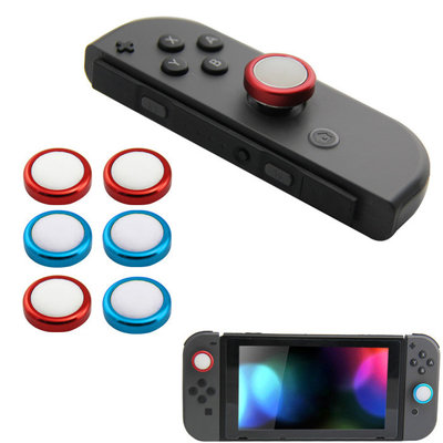 Aluminium Analog Thumb stick for Nintendo Switch Joy Con Controller Joystick Thumb Grip Set