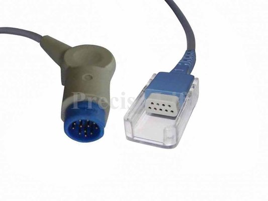Compatible Mindray 0010-21-11957 SpO2 adapter cable,Round 12-pin to DB 9-pin,8ft