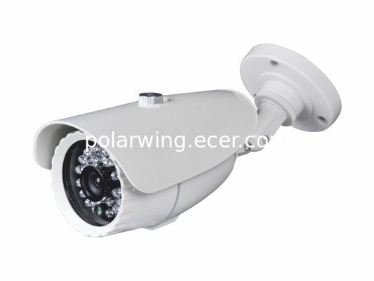 IR LEDs length 15m HD-CVI CMOS Lightweight Bullet CMOS CCTV Camera , PC 720P High Resolution Camera