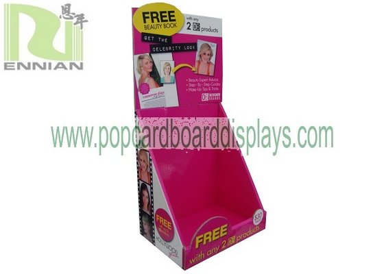 Custom Made Cardboard Cigarette Shelf Displays / Case For Advertising supplier