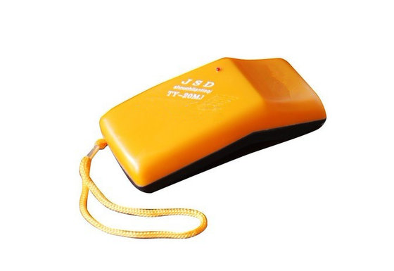 Yellow Portable Needle Detector , Effective Garment Metal Detector
