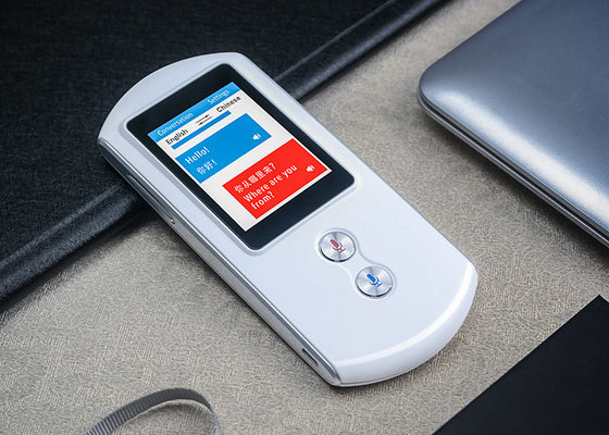 Electronic Portable Language Translator White Color Based On Android System