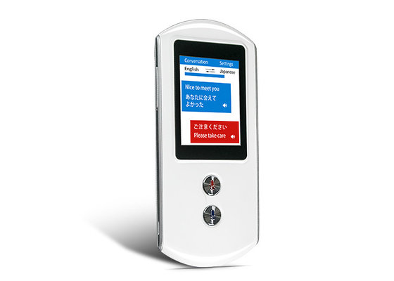1300mAh Battery Instant Voice Translator , Portable Voice Language Translator