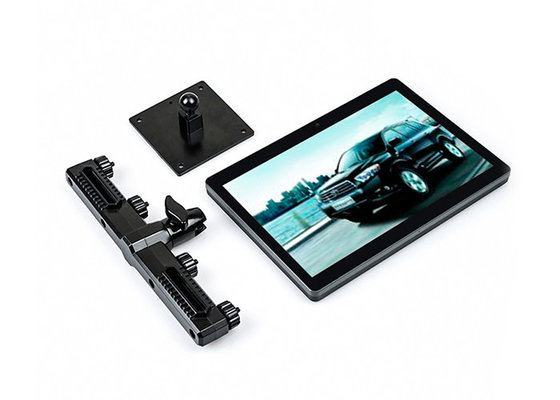 Android Taxi Touch Screen Advertising 10" LCD Display / Content Ma Management