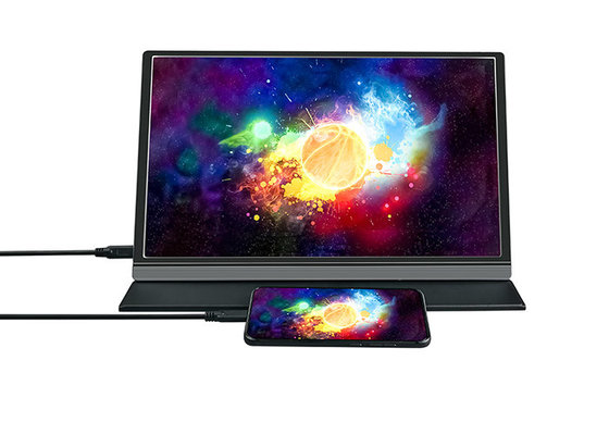 USB Powered 15.6" Portable Monitor , High Resolution Portable Monitor 300cd/m2
