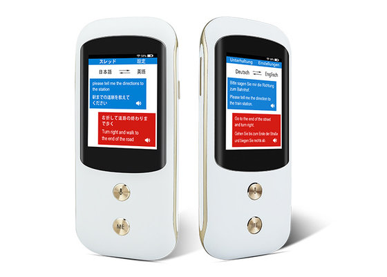 AI Pocket Language Electronic Translator Device 2.4'' Touch Screen For Business / Travel