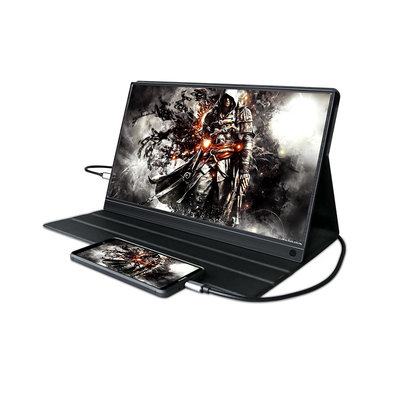 USB Type C 13.3 Inch Portable Monitor Plastic Case For Laptop PS4 Game Console