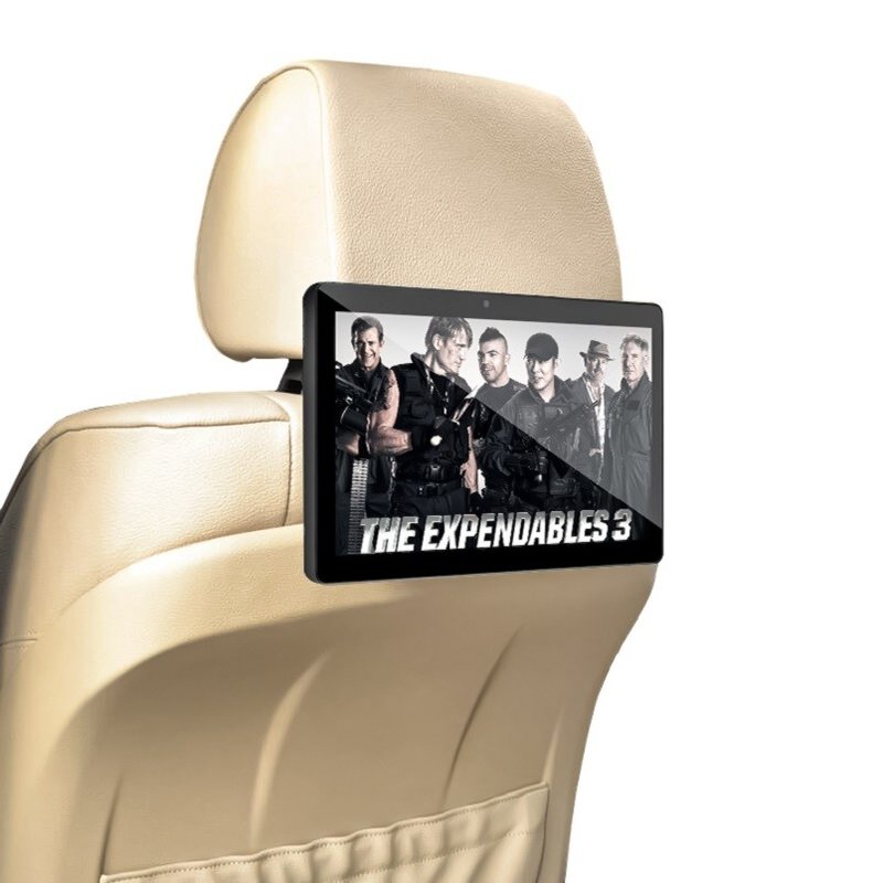 IPS Touch Screen Taxi Headrest Monitor 10.1 Inch DC 9V-36V Support VESA Mounting