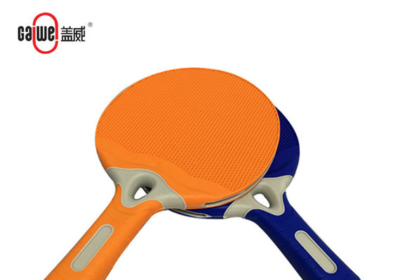 Durable ABS Table Tennis Bats Blue / Orange Color 25.5 * 15 * 2.5cm Size