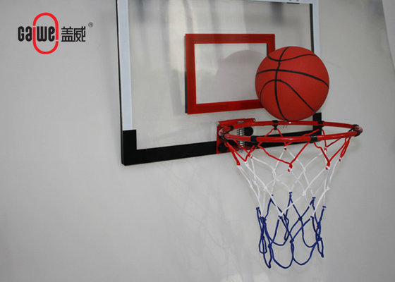 Unbreakable Adjustable Basketball Hoop , Breakaway Rim Office Basketball Hoop