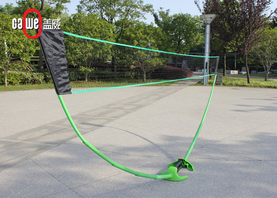 Easy Set Up Outdoor Badminton Easy Set with Freestanding Base Customized Color