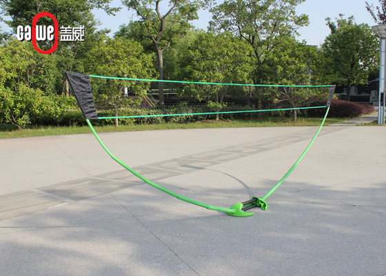 Indoor / Outdoor Folding up Badminton Easy Set With Freestanding Base Stand