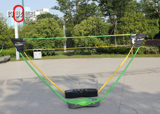 Foldable Badminton Set With Metal Poles 3m / 5.1m Width 3KG Weight Multi Color
