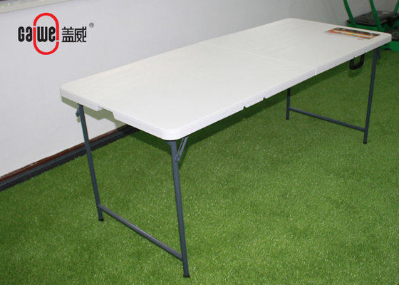 Stable 8 Foot Plastic Folding Tables Innovative Nesting For Leisure Time